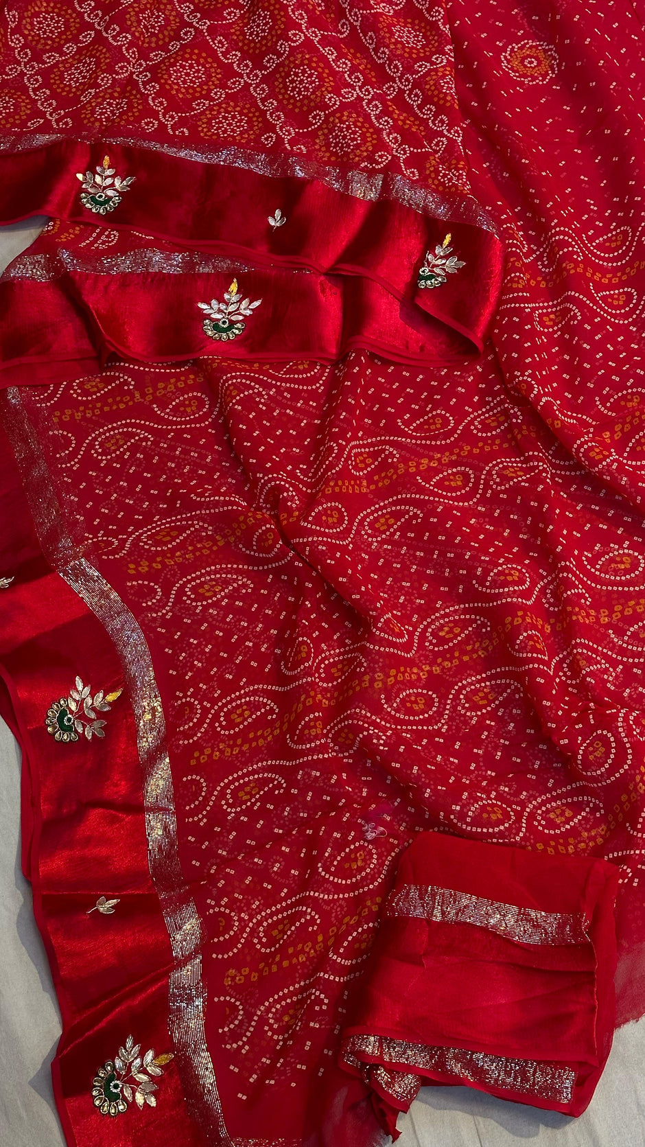 Buy Gota Patti Sarees | Latest Gota Patti Work Sarees Online – thecotlin